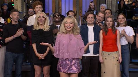 Snl Sabrina Carpenter Get Off To A Late Start And Never Recover