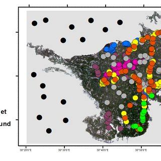 Locations Of Testing Dataset Download Scientific Diagram