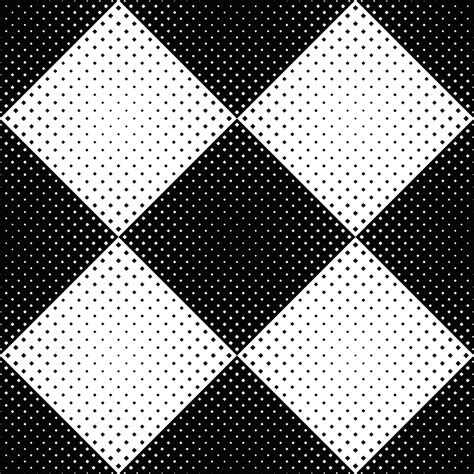 Abstract Seamless Black And White Diagonal Square Pattern Background Monochrome Vector Design