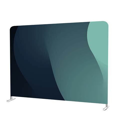 10 Straight Tension Fabric Backdrop For Trade Show Booths Modular