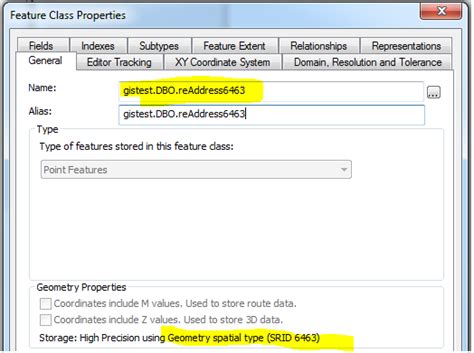 Updating Srid Values Used By Feature Classes Esri Community