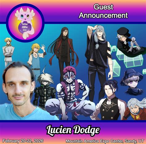 Were Incredibly Excited To Announce Lucien Dodge A Voice Actor