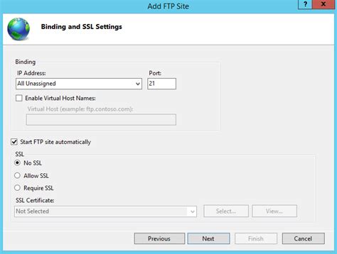 configurando o servidor ftp no windows server com iis 8 x ajuda