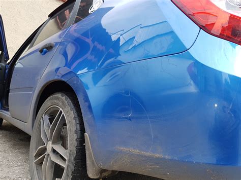 Зад почти как новенький — Lada Granta 1 6 л 2016 года кузовной ремонт Drive2