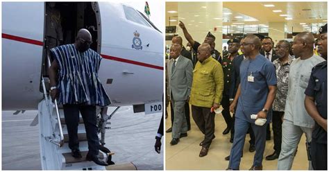 Akufo Addo Leads Ghanaian Delegation Including Ministers Other