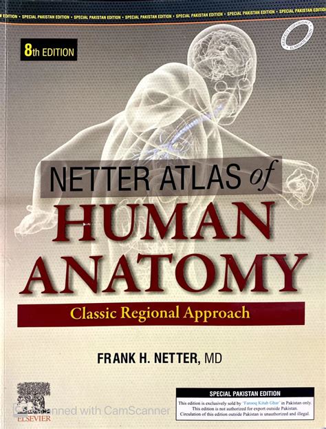 Netter Atlas Of Human Anatomy 8th Edition By Frank H Netter Md Fareed Book Centre