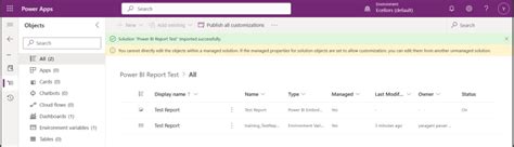 use environment variable to deploy different version of power bi