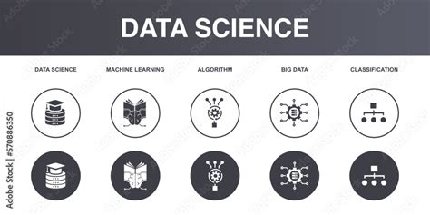 Vetor De Data Science Machine Learning Algorithm Big Data