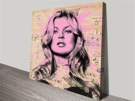 Kate Moss By Mr Brainwash Urban Art Prints And Posters Australia