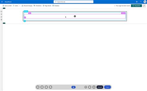 Shortpoint Basics How To Insert A Shortpoint Design Element In Live Mode Shortpoint Support