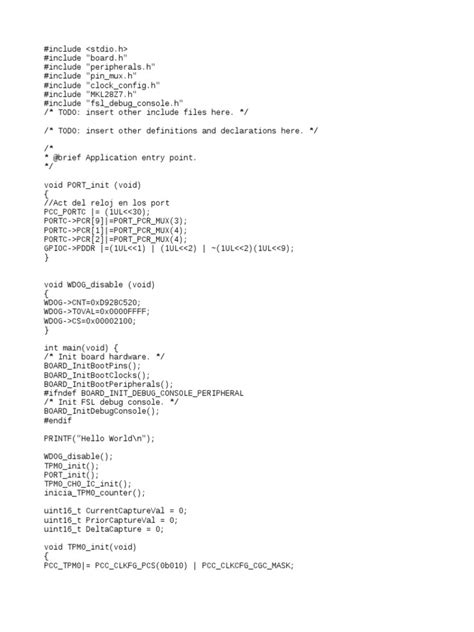 Input Capture Mcu Pdf Computers