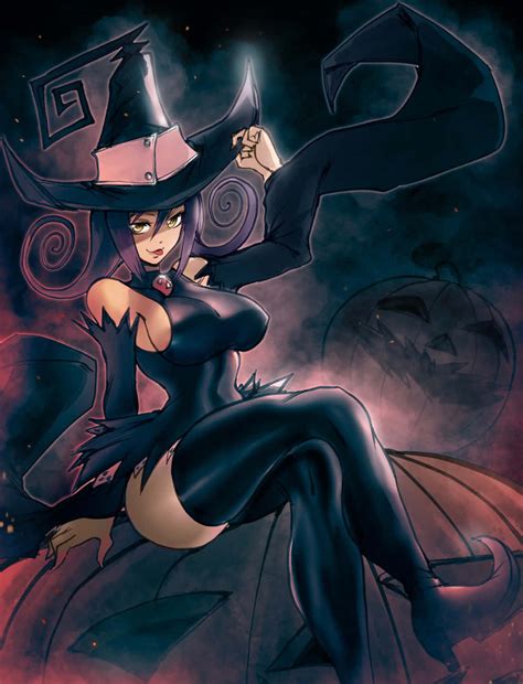 Download Anime Magic Unleashed Blair From Soul Eater Wallpaper