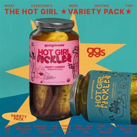 Snackable Girly Pickles Hot Girl Pickles Snackable Girly Pickles Hot Girl Pickles