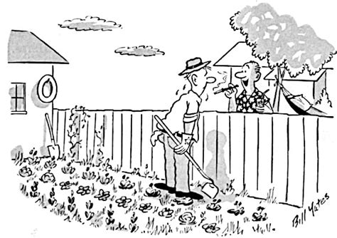 Cartoons Pardon My Garden The Saturday Evening Post