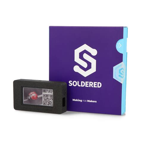 Inkplate 2 E Paper Display 213 212x104px Esp32 For Arduino Soldered 333167 Botland