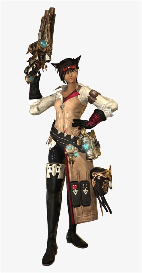 By The Moogle Post Ffxiv Machinist 636x1537 Png Download Pngkit