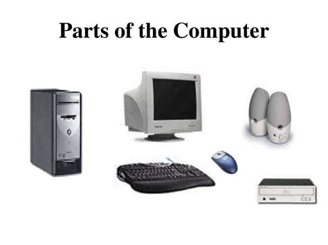 Parts Of The Computer презентация онлайн