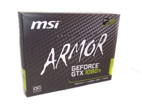 Msi Gtx Ti Armor G Review Overclockers Club