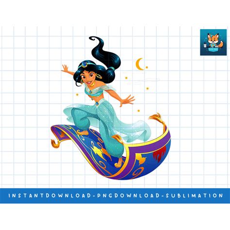 Princess Jasmine Aladdin Magic Carpet Disney Aladdin By Thomas Kinkade