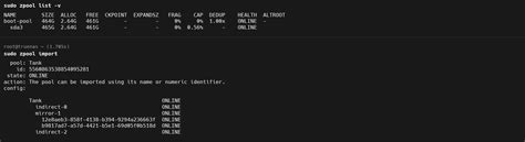 Zfs Pool Data Causes Kernel Panic Truenas General Truenas