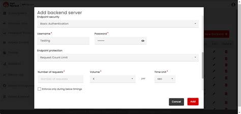 How To Create Edit Delete And Configure A Backend Server Digitmarket™ Api Manager