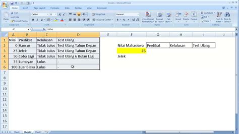 Belajar Formula Excel Hlookup Dan Vlookup Youtube