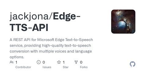 GitHub Jackjona Edge TTS API A REST API For Microsoft Edge Text To Speech Service Providing