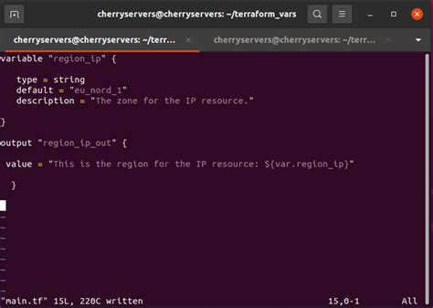 How To Use Variables In Terraform [with Examples] Cherry Servers