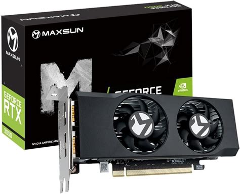 Maxsun Geforce Rtx 3050 6g Low Profile Graphics Cards Gddr6 Video Graphics Card Gpu For Gaming