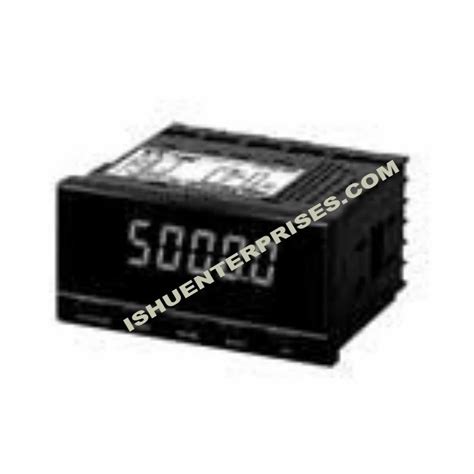 Omron Rotary Pulse Indicator Timer Interval Up Down Counting Pulse Frequency Rate Meter At