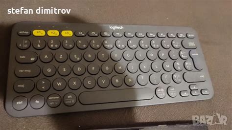 Logitech K380 Bluetooth Безжична клавиатура Multi Device Тъмносива в Клавиатури и мишки в гр
