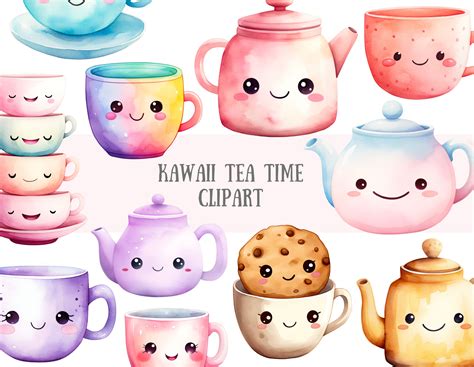Cute Teapot Clipart