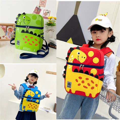 공룡 어린이 대형 학교 가방 소년 소녀 레저 사랑스러운 안티 손실 배낭 유치원 어린이 만화 가방 유치원 뜨거운 아동 가방