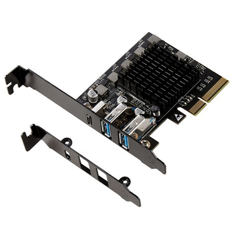 Port USB Type A And Single Port USB C Gen PCI E Gen X Expansion Card