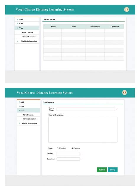 Part Of The Interface Display Download Scientific Diagram