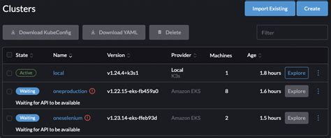 Rancher 27 Cluster Agent Is Not Connected Suse Rancher Prime Suse