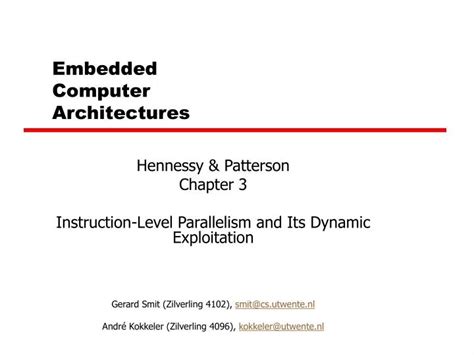 Ppt Embedded Computer Architectures Powerpoint Presentation Free