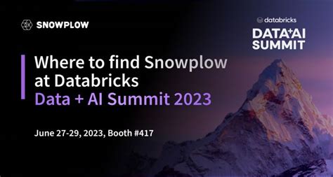 Snowplow On Linkedin Databricks Summit 23