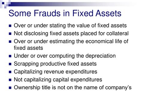 PPT Audit Field Standards Audit Of Fixed Assets PowerPoint Presentation ID 514313