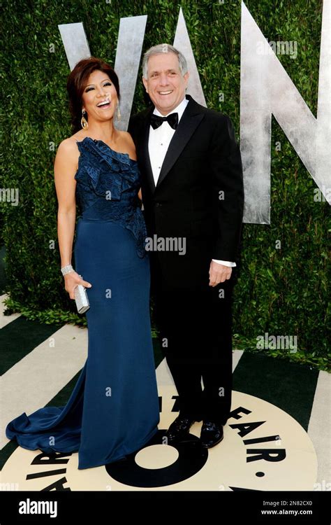 President Of Cbs Leslie Moonves And Wife Julie Chen Arrive At The 2013