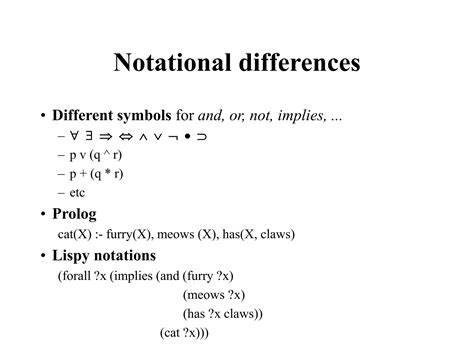 Predicate Logic Proposition Logic Firstorderlogicppt Programming
