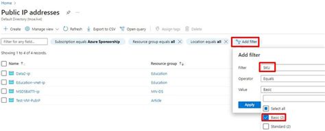 The Basic Sku Public Ips Will Be Retired In Azure
