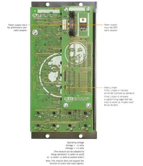 MATRIXSYNTH Moon Modular 554 Octal Clock Divider
