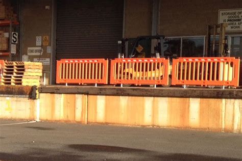 Loading Dock Safety Barrier Safety Barriers Workplace Safety Handling