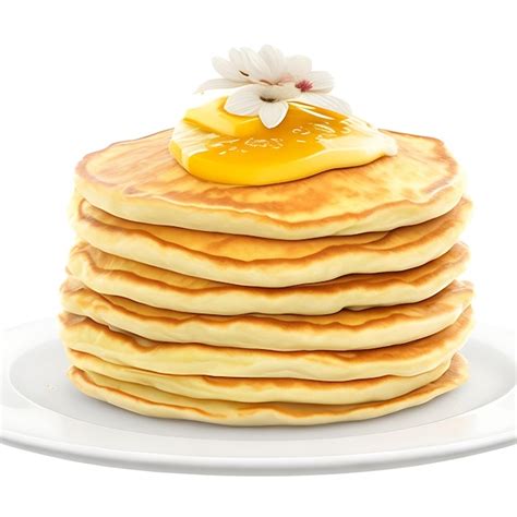 Premium AI Image The Ultimate Buttermilk Pancake Stack Generated By AI