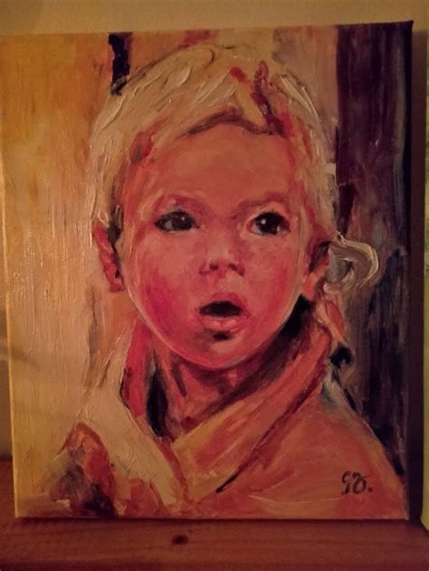 Portret De Copil Tablou De Vasile Gabriela