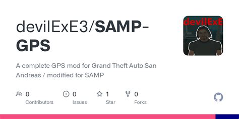 Github Devilexe3samp Gps A Complete Gps Mod For Grand Theft Auto