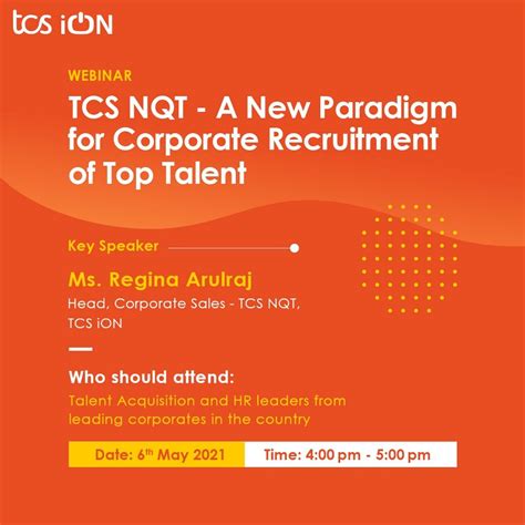 tcs ion on linkedin tcsion tcsnqt corporaterecruitment recruitment