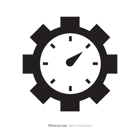 Premium Vector Efficiency Icon Design Vector Illustration