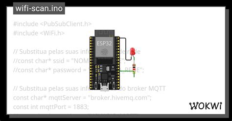 Lista Ex 01 Wokwi ESP32 STM32 Arduino Simulator